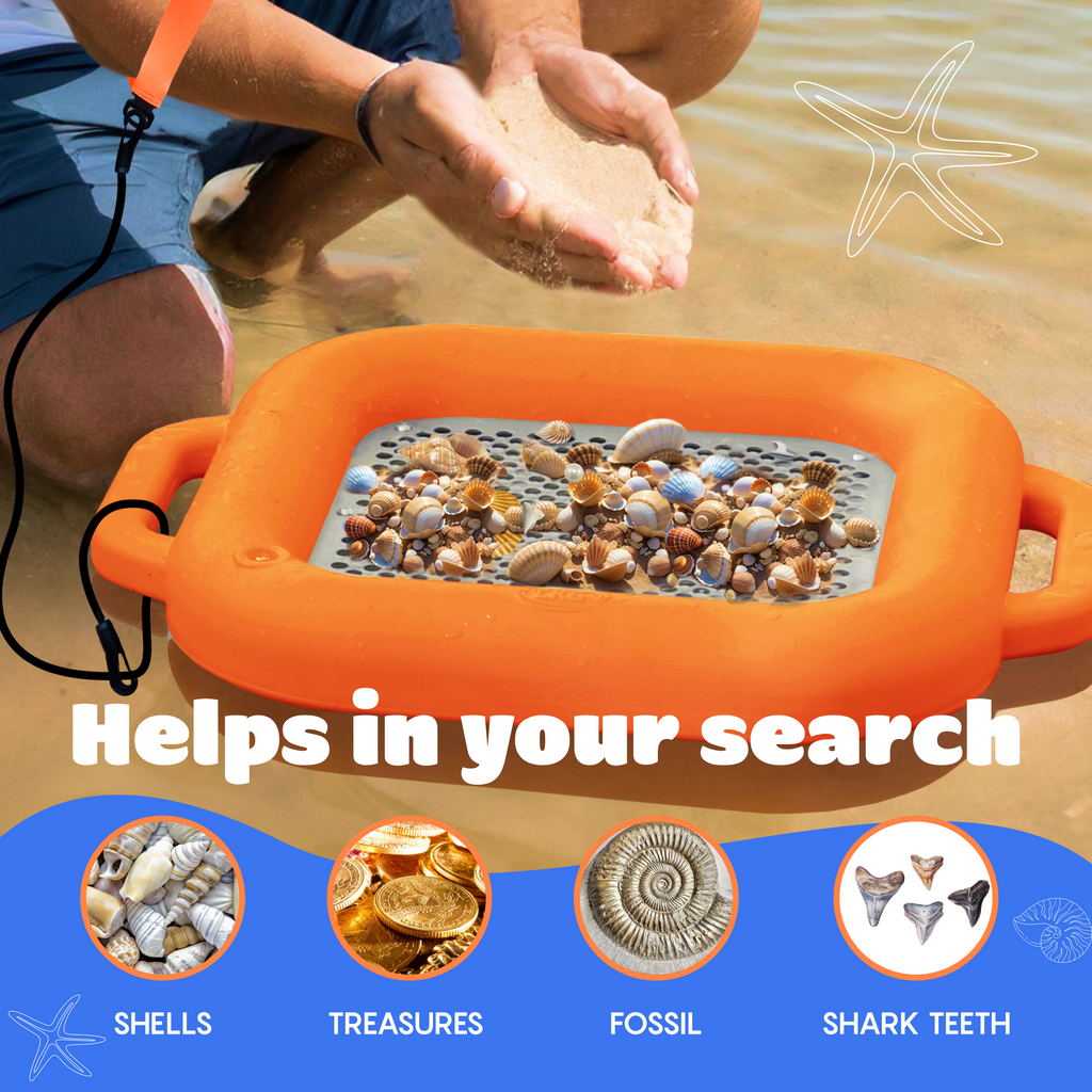 CKG Floating Shark Tooth Sifter for Fossil Hunting and Shark Teeth, Sa ...