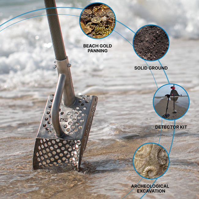 Sand Scoops for metal detecting - Buy Beach Sand Scoop | ckgscoop.com