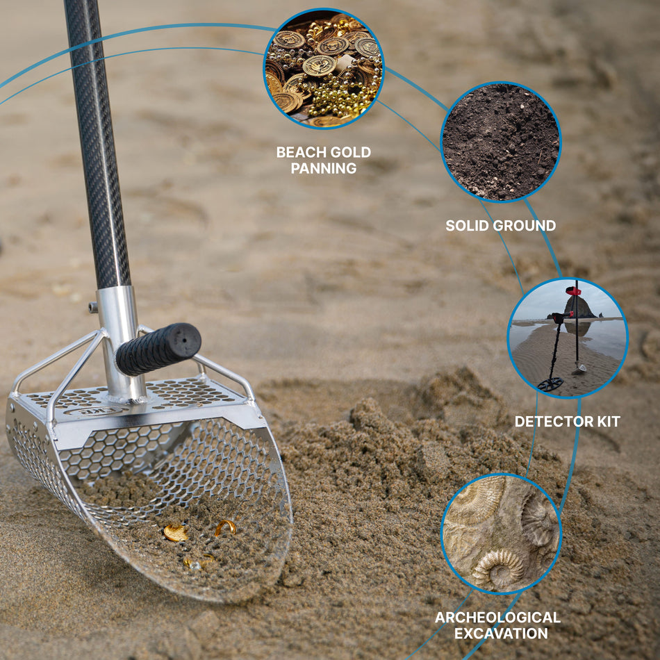 Buy CKG 11x7 Sand Scoop for metal detecting | Official ckgscoop.com